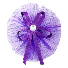 Deco Tule Strik Paars | Daily Style