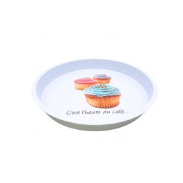 Dienblad Rond - Cupcake (33cm) | Daily Style
