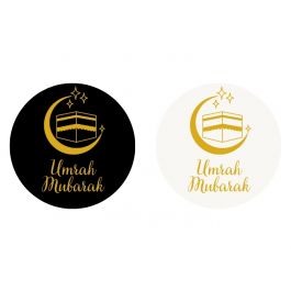 Stickers Umrah Mubarak | Set van 24 stuks | Daily Style