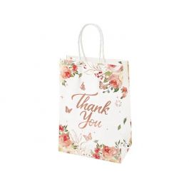 Cadeautasje Thank You Rozen - Roségoud (6st) | Daily Style