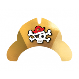 Feesthoedjes Piraten Map (8st) | Daily Style