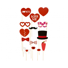 Photobooth Props Love (12st) | Daily Style